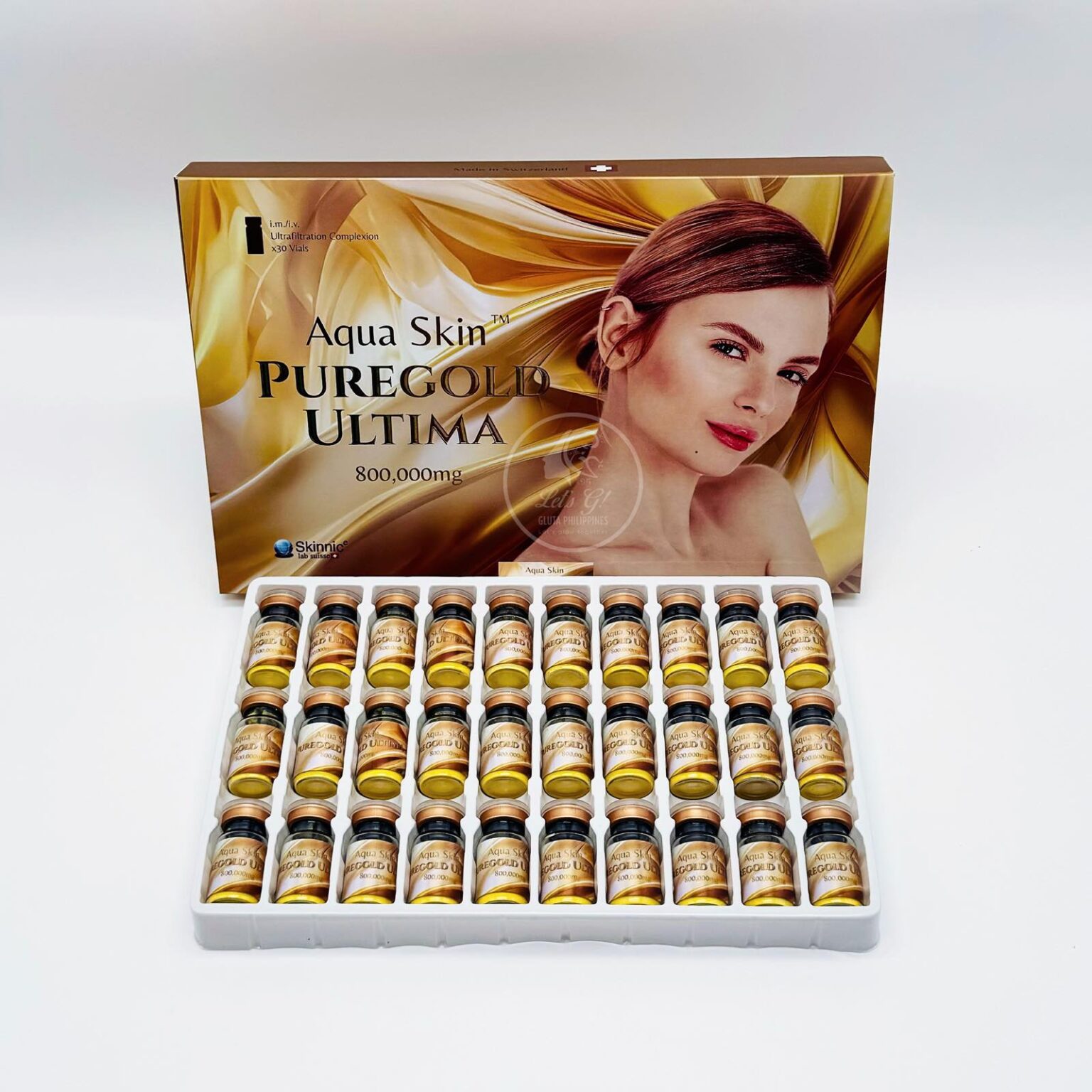 Aqua Skin Puregold Ultima (New packaging) - Let's G Gluta Philippines