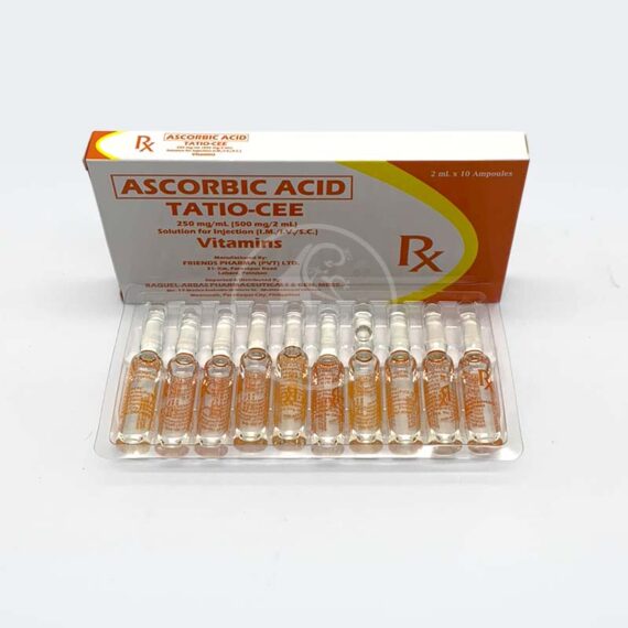 Tatio-Cee "Vit.C" (Tray or 10 Ampoules) - Let's G Gluta Philippines